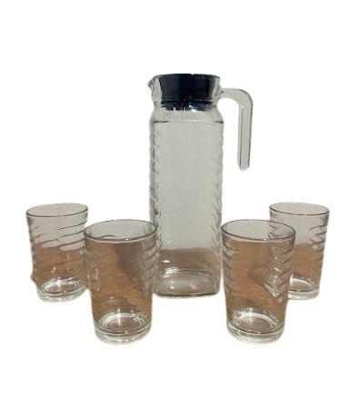 Kim Glass Pitcher Set| Tutuban Center - TutuBuy