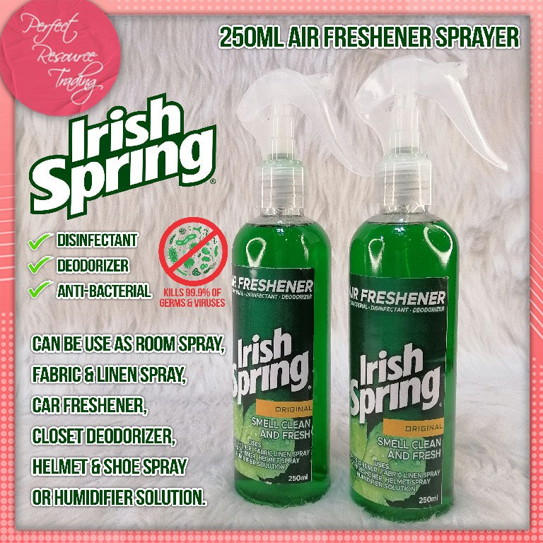 Irish Spring Scent Air Freshener Sprayer Bottle (250ml)| Tutuban Center ...
