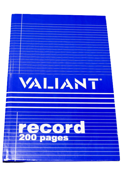Valiant Record Book (Minimum of 2 Pieces)| Tutuban Center - TutuBuy